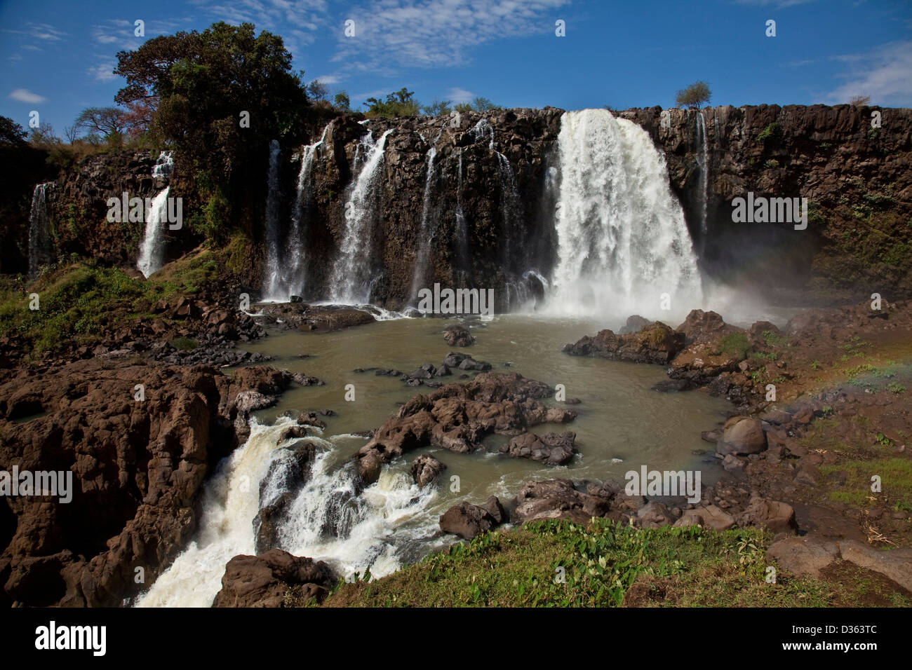 Ethiopian waterfall hi-res stock photography and images - Alamy