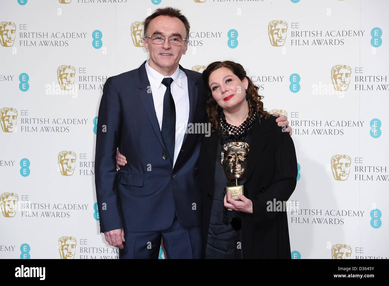 London, UK. Feb 10th, 2013. Tessa Ross, winner of the Outstanding ...
