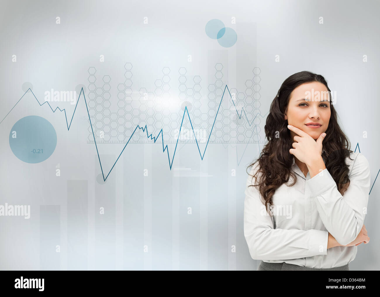 Digital graph hi-res stock photography and images - Alamy