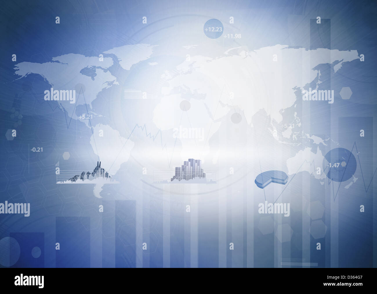 Bar graph map hi-res stock photography and images - Alamy