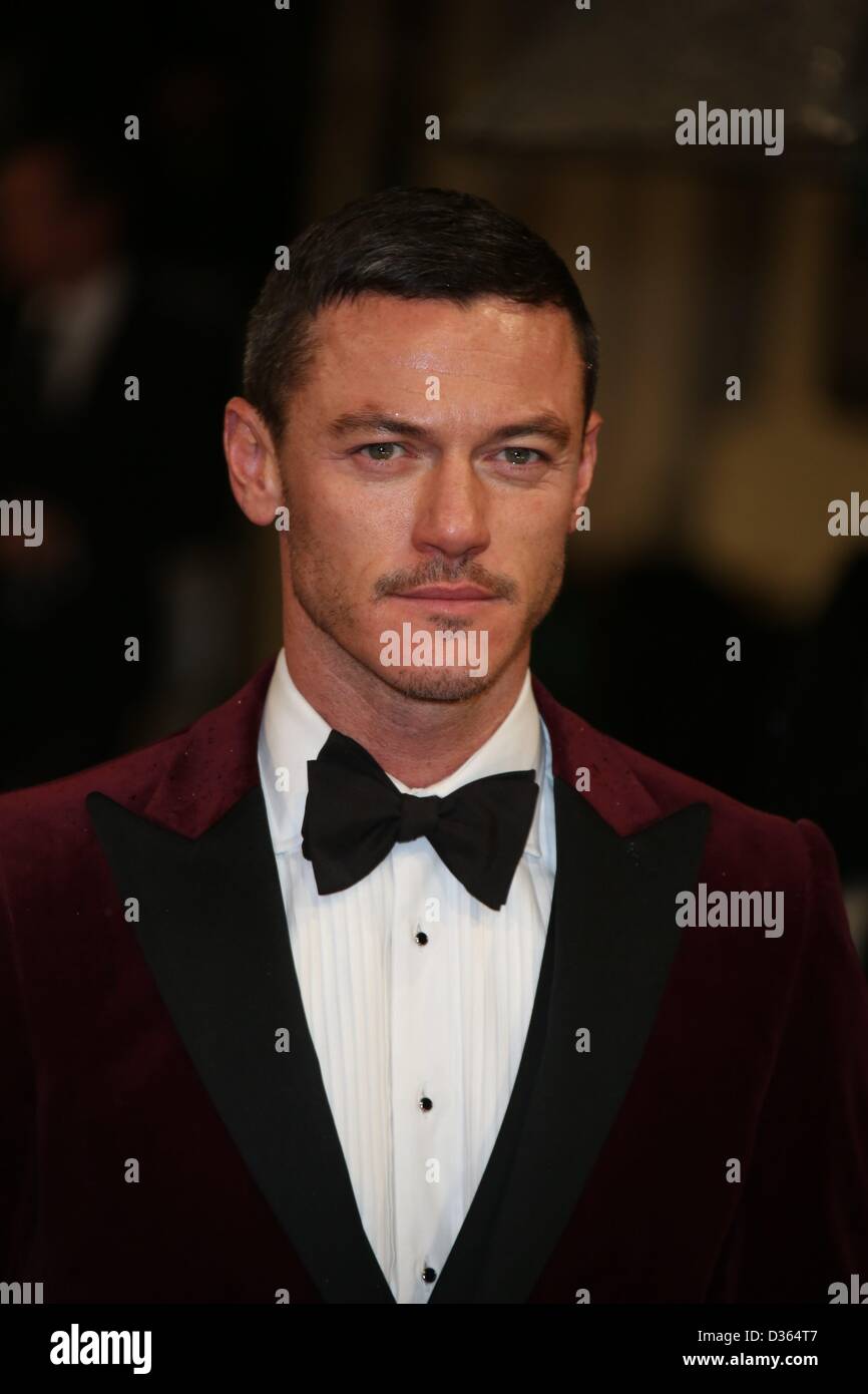 Actor Luke Evans arrives at the EE British Academy Film Awards at The ...