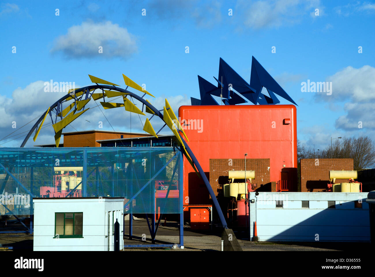 Blue Flash, Power Box and Mesh Chips by john gingell electricity ...