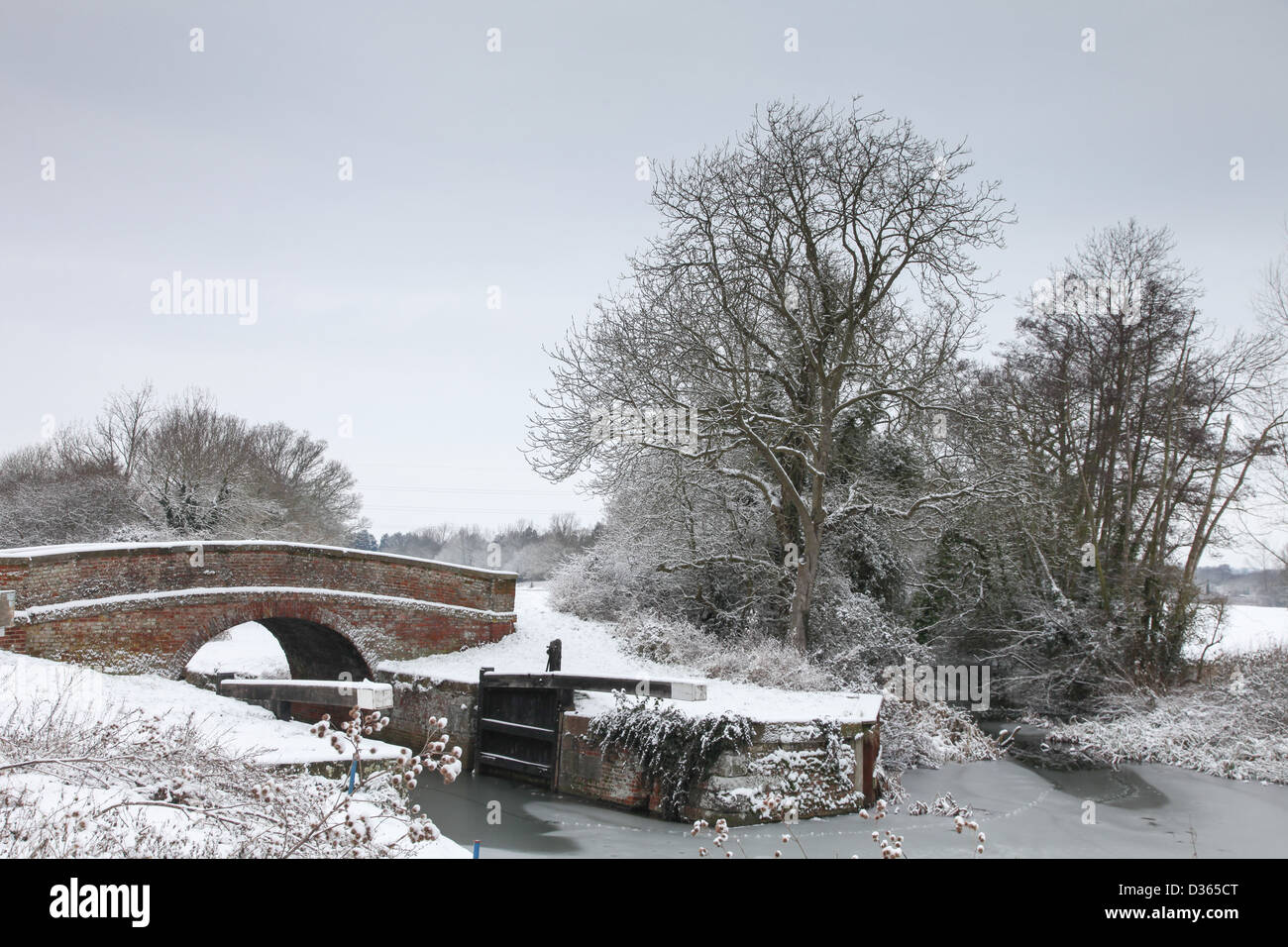 Chelmer and blackwater navigation lock hi-res stock photography and ...