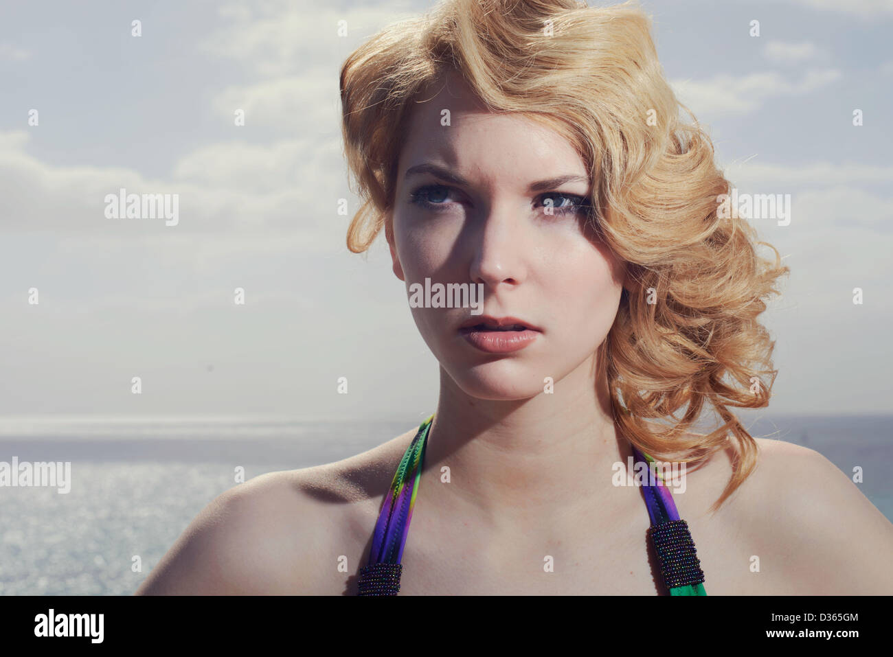 Miss Rheinland-Pfalz 2013, Sabine Graf posing at Miss Germany Camp on ...