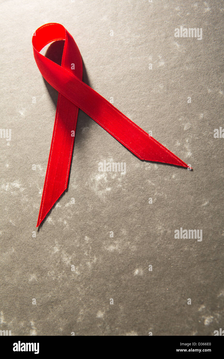 Awareness ribbon for aids Stock Photo - Alamy