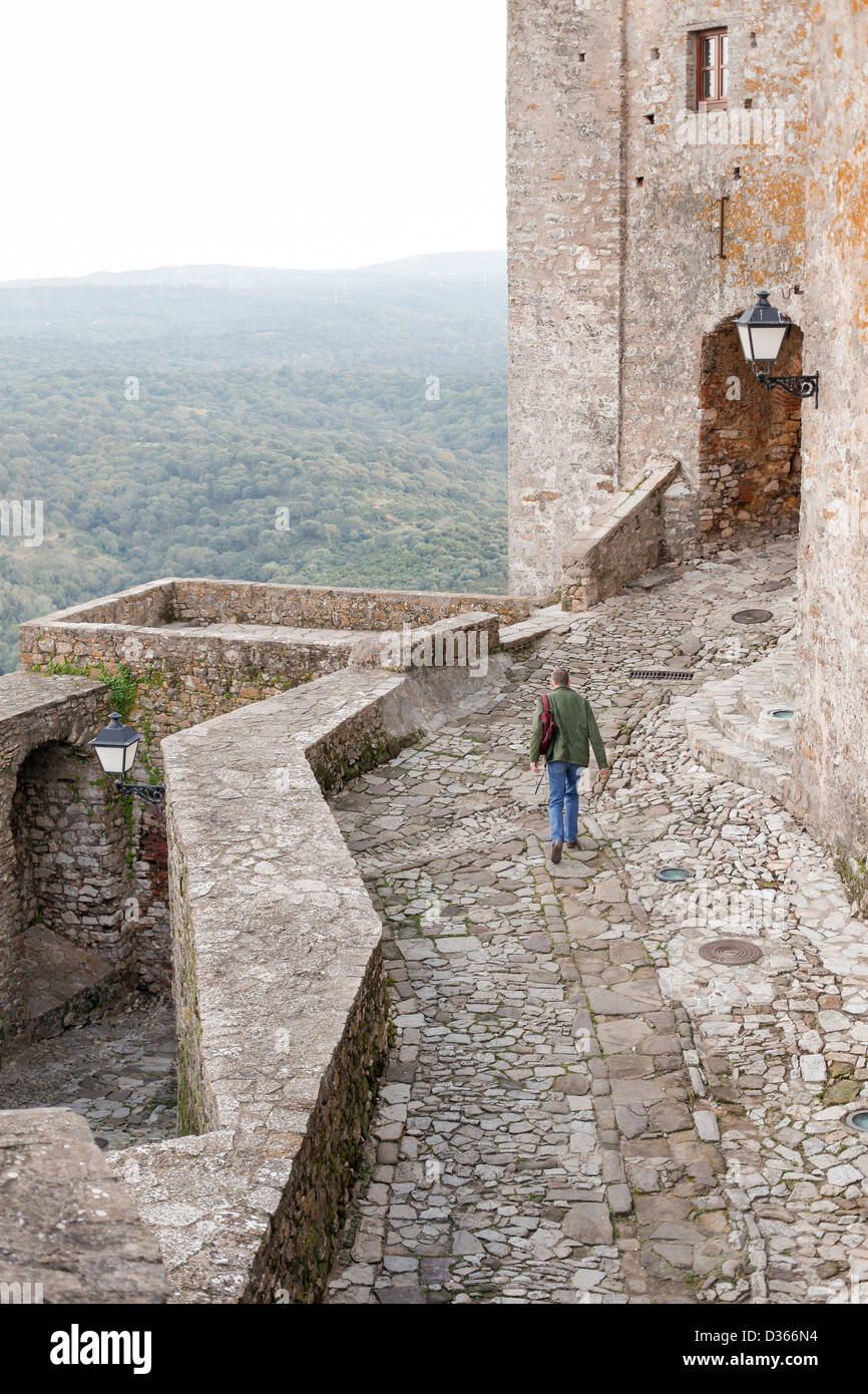 Castle at Castellar de la Frontera in Spain Stock Photo - Alamy