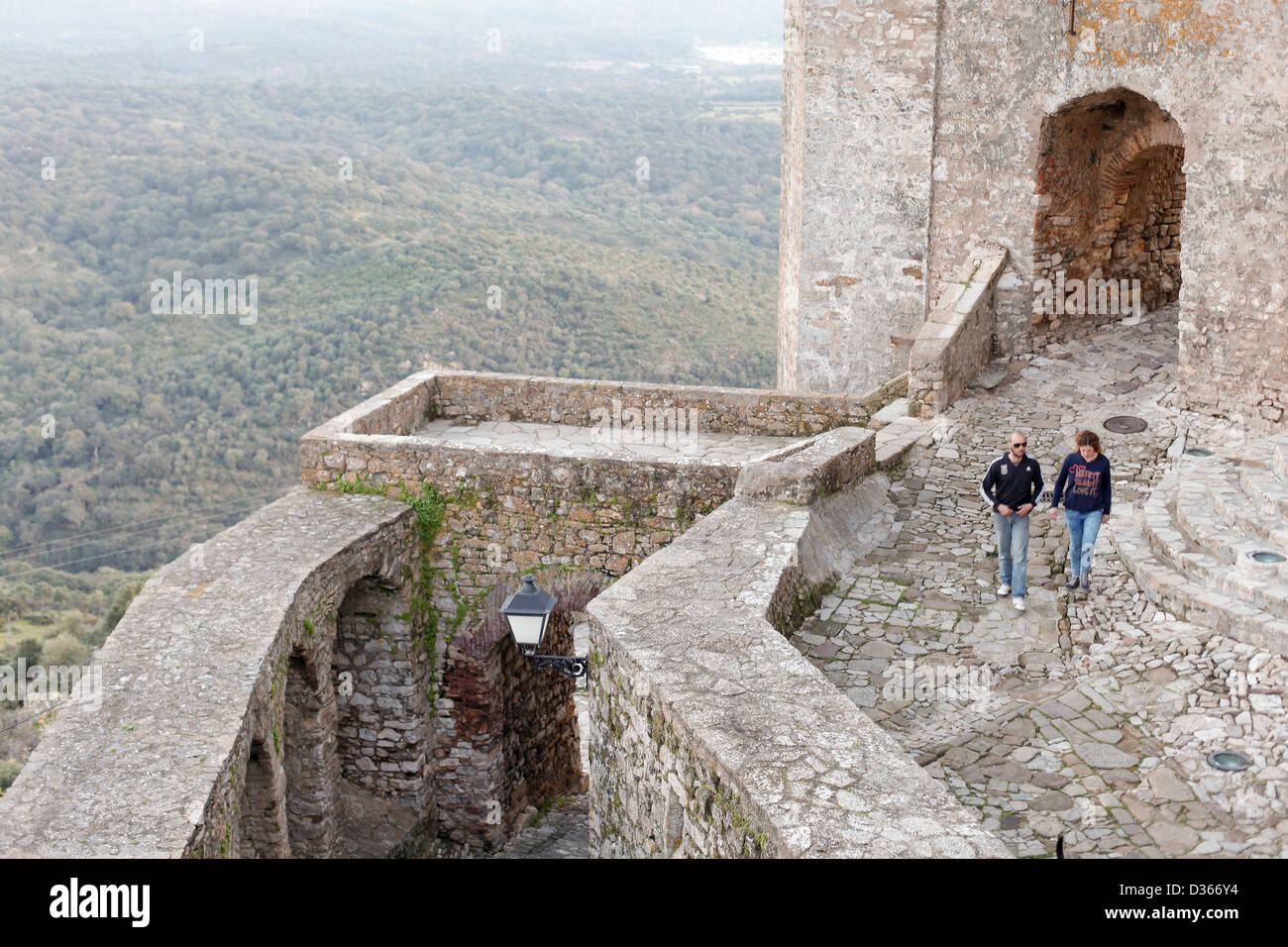 Castle at Castellar de la Frontera in Spain Stock Photo - Alamy