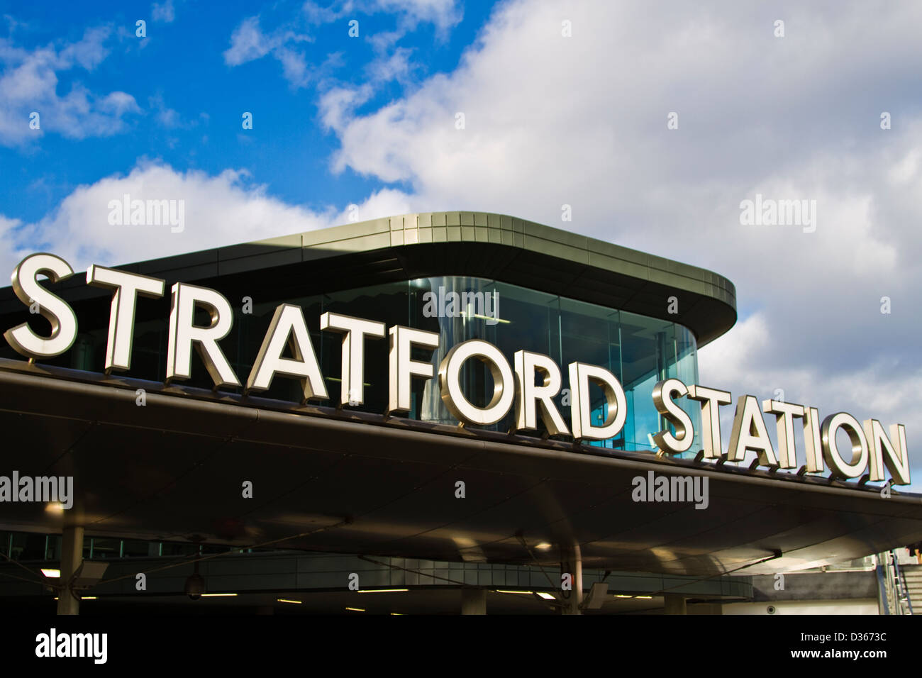 Stratford train station Stock Photo - Alamy