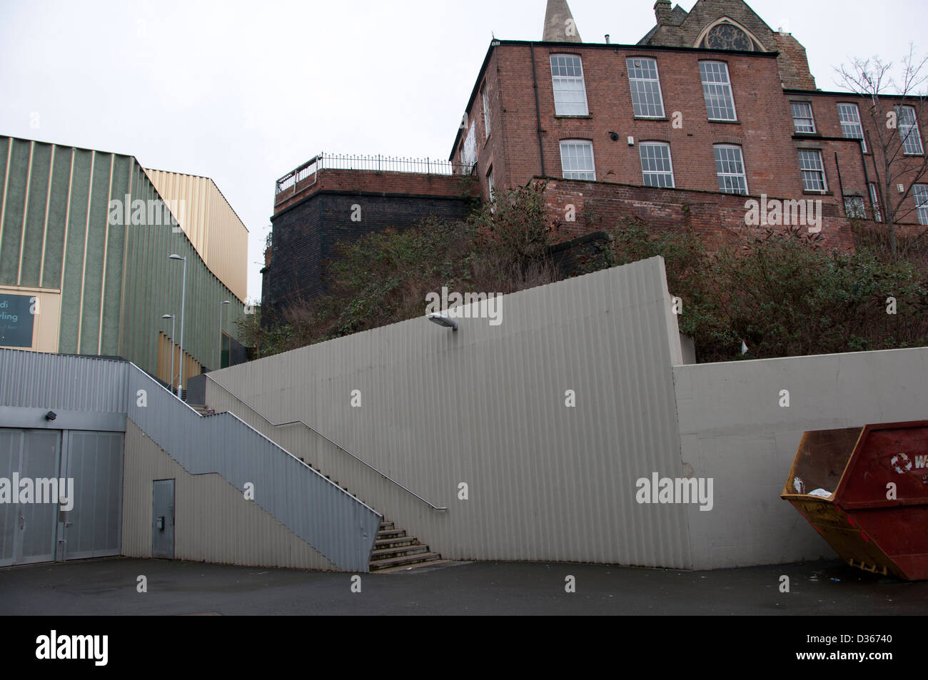 Stairs to Nottingham Contemporary, Art Gallery Stock Photo - Alamy