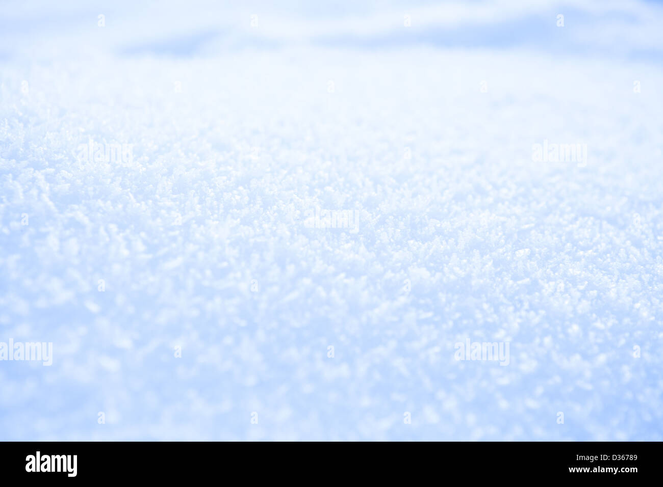 Fresh white powder snow background from outdoors on winter day Stock ...