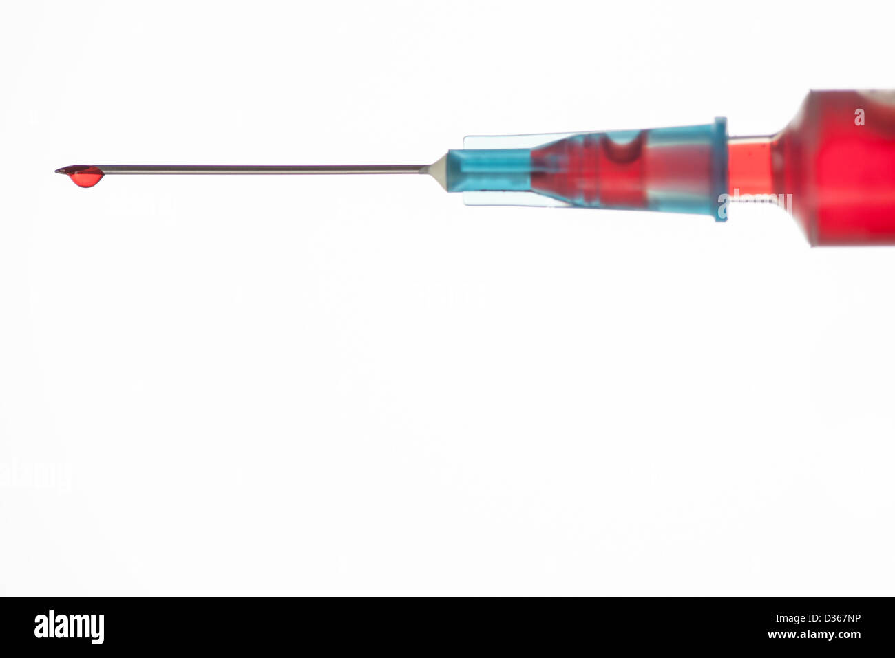 Close up syringe blood hi-res stock photography and images - Alamy