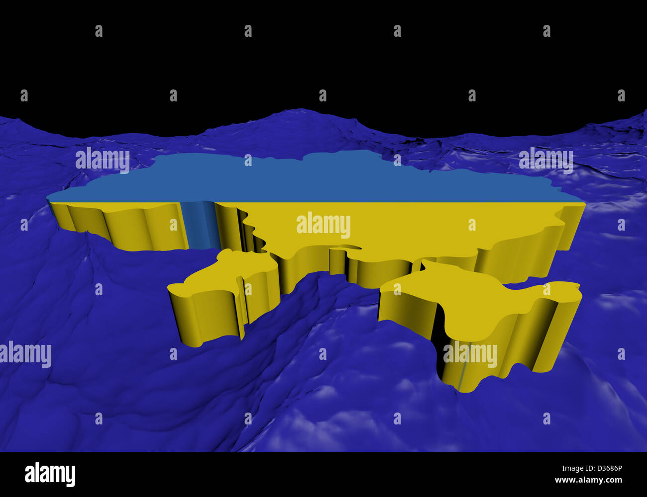Ukraine map hi-res stock photography and images - Alamy
