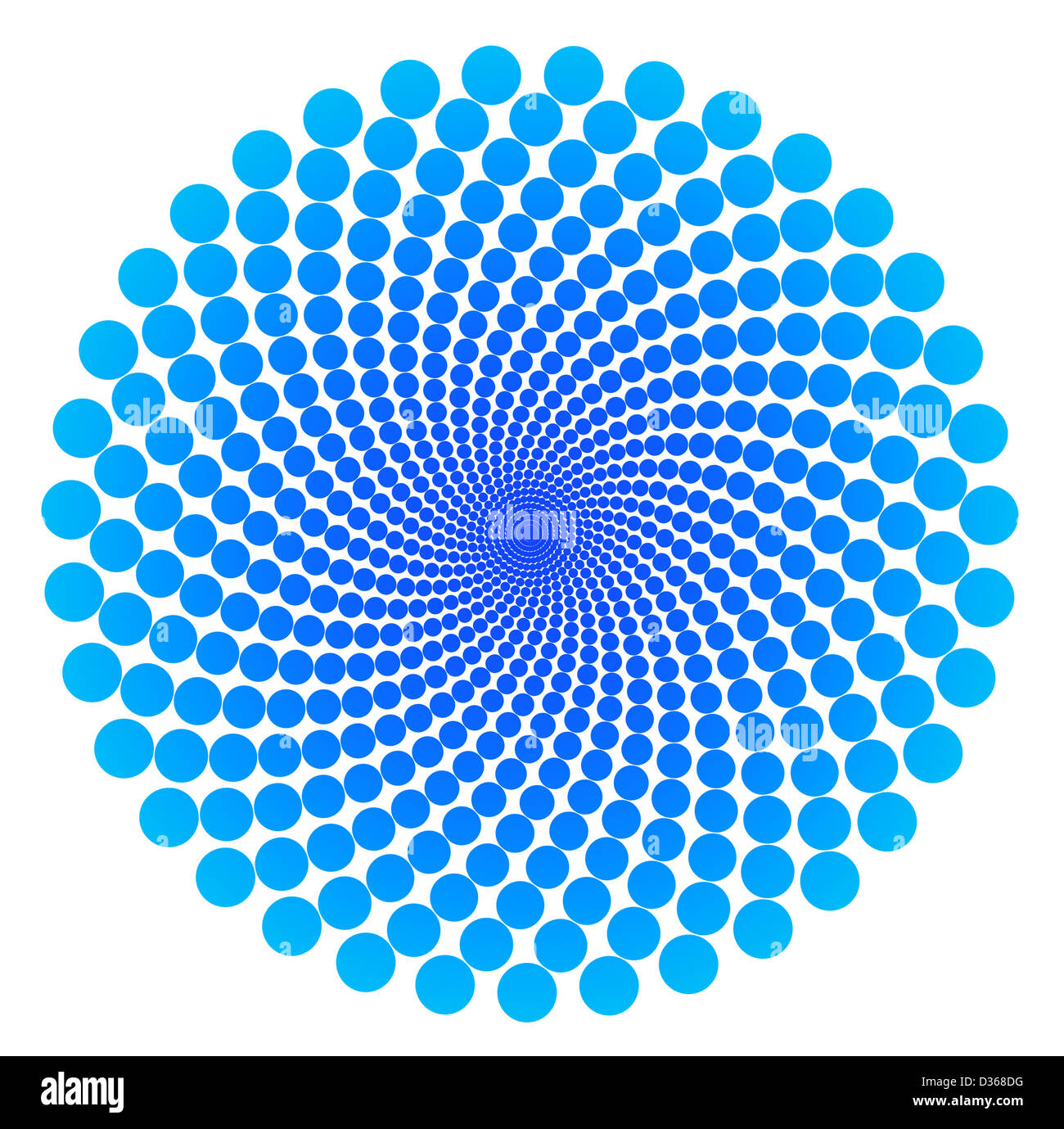 Symmetrical rotating pattern, white background Stock Photo - Alamy