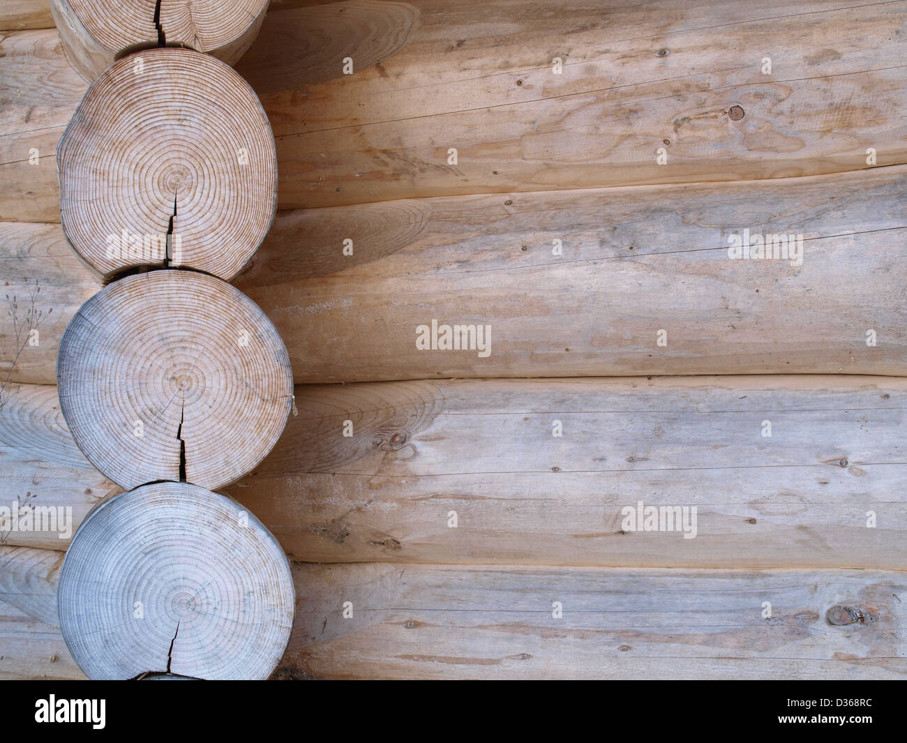 Log cabin wall texture hi-res stock photography and images - Alamy