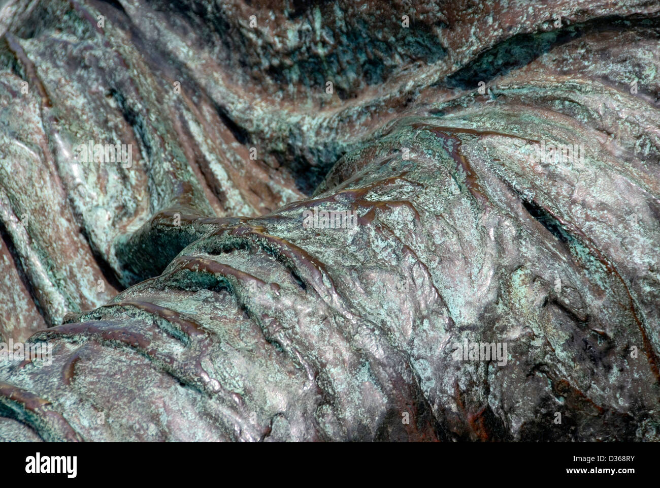 Bronze Sculpture Detail, Texture Background from Henry Moore, Draped ...