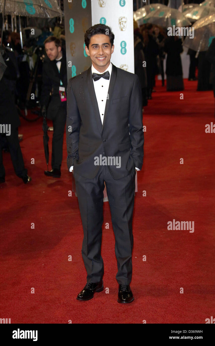 Actor Suraj Sharma arrives at the EE British Academy Film Awards at The ...