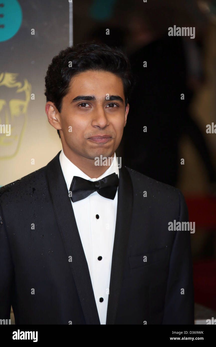 Actor Suraj Sharma arrives at the EE British Academy Film Awards at The ...