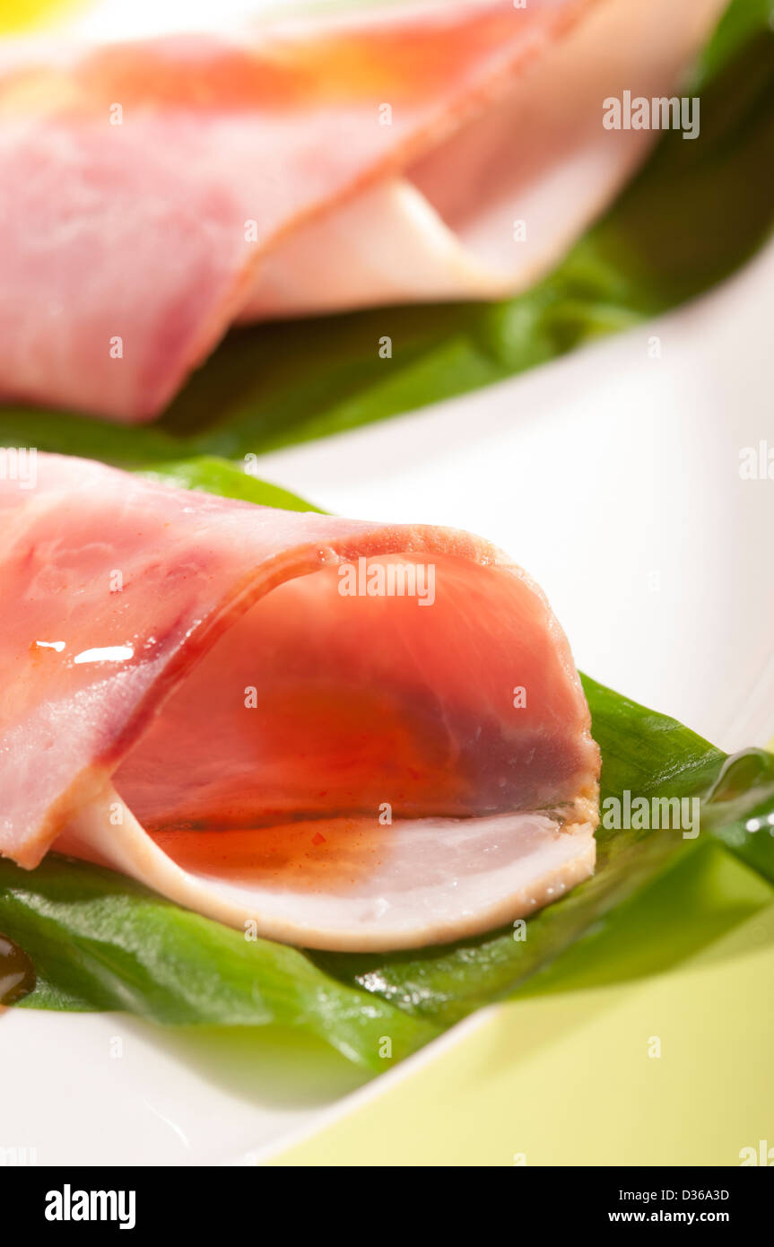 Ham dishes hi-res stock photography and images - Alamy