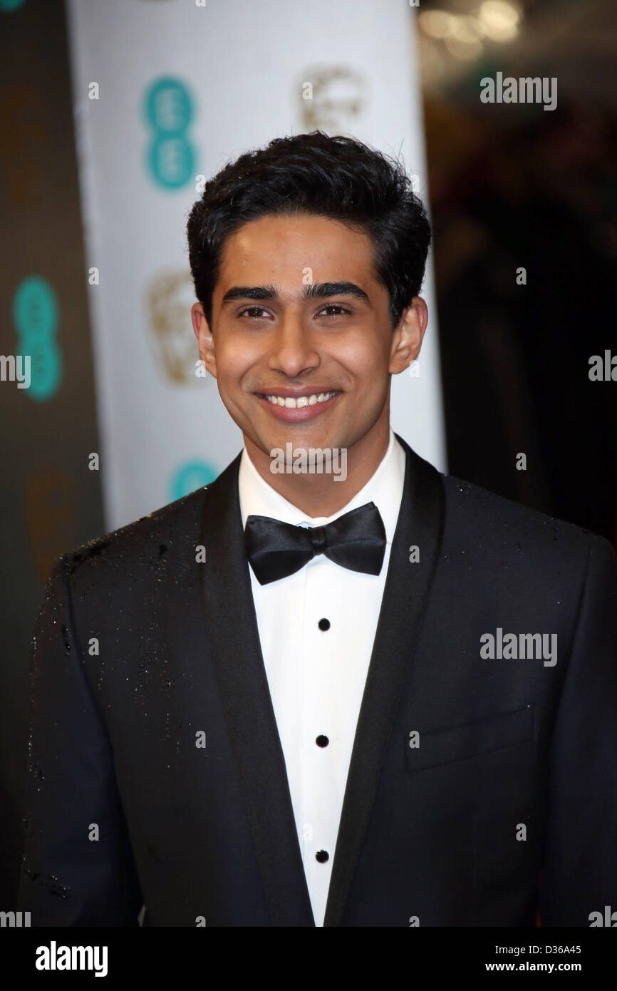 Actor Suraj Sharma arrives at the EE British Academy Film Awards at The ...
