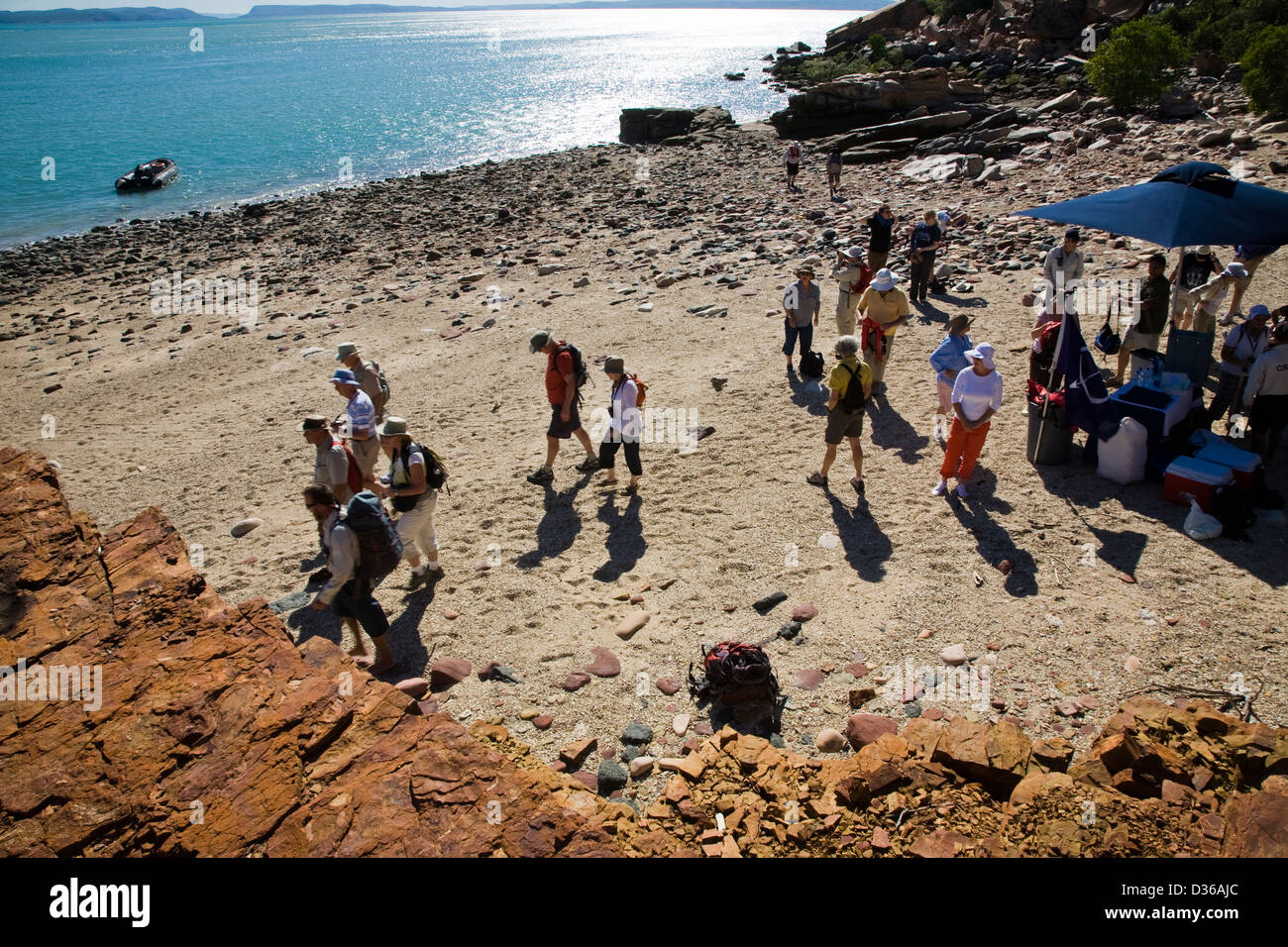 Scenic Raft Point serves as a landing site for passengers from the ...