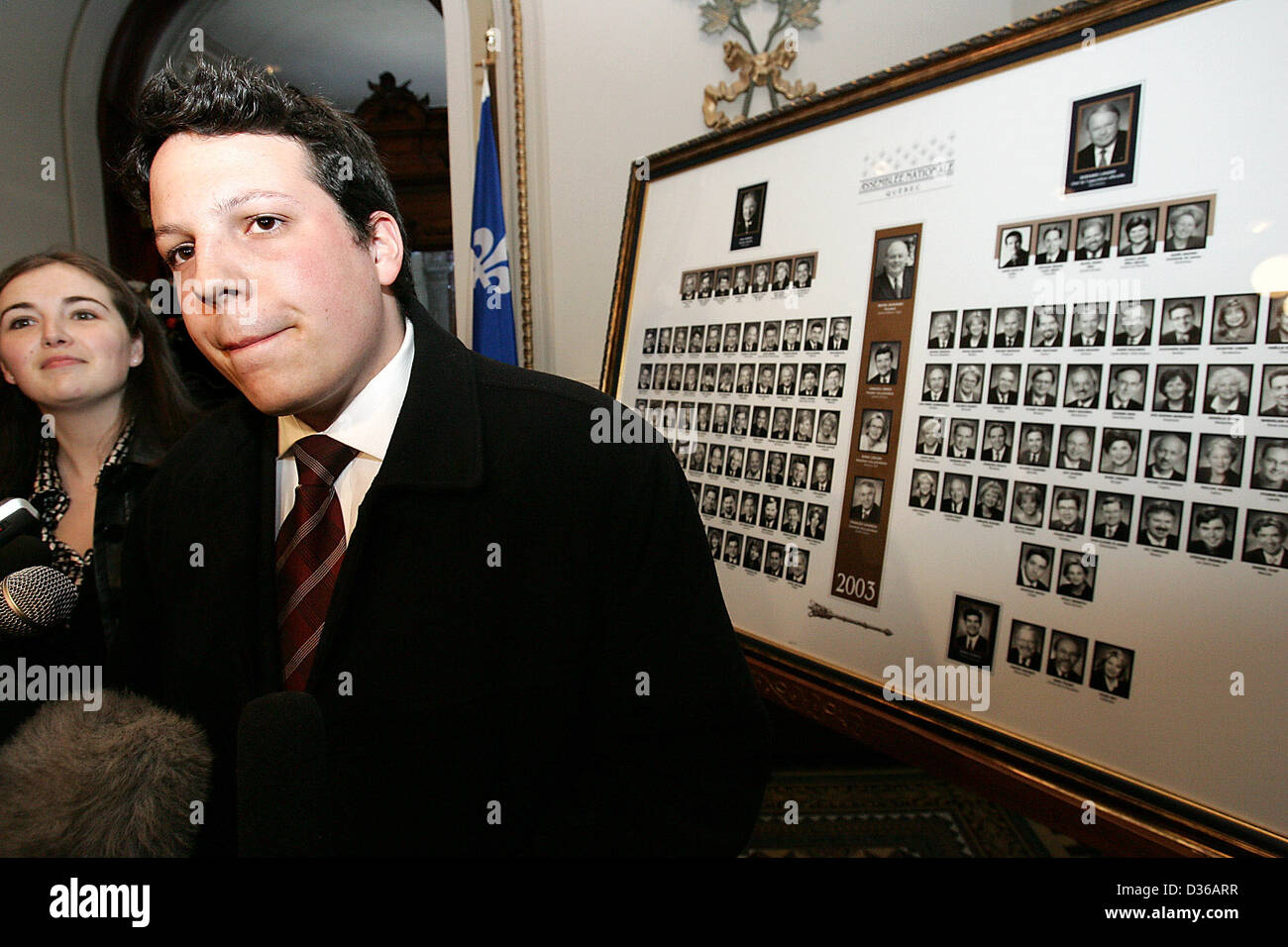 ADQ MNA Simon-Pierre Diamond Stock Photo - Alamy