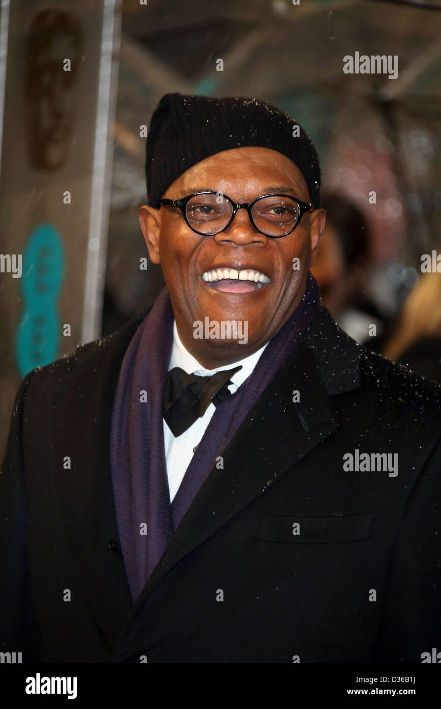 Actor Samuel L. Jackson arrives at the EE British Academy Film Awards ...