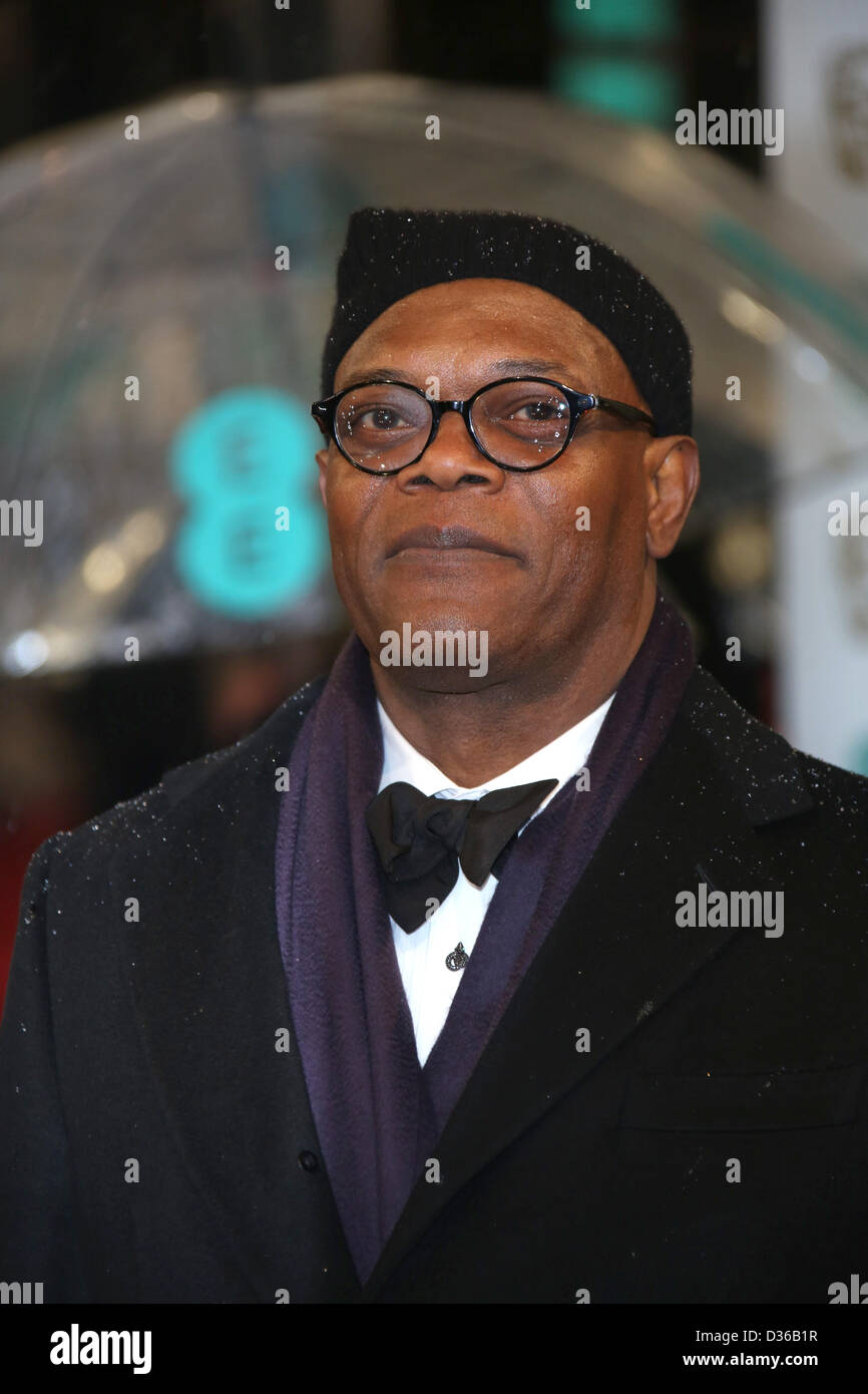 Actor Samuel L. Jackson arrives at the EE British Academy Film Awards ...