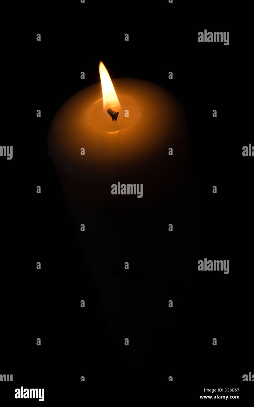 A light in the darkness Stock Photo - Alamy
