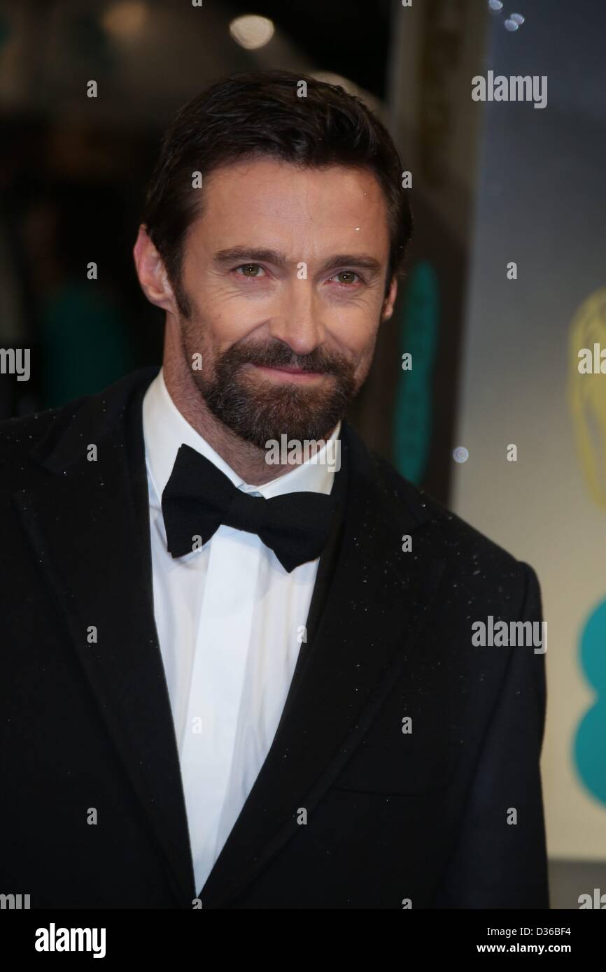 Actor Hugh Jackman arrives at the EE British Academy Film Awards at The ...