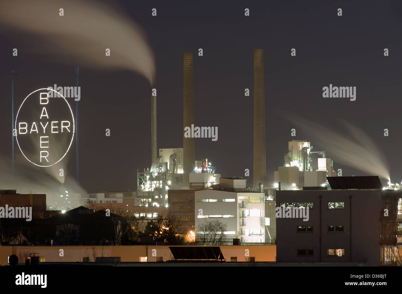 Bayer factory leverkusen hi-res stock photography and images - Alamy