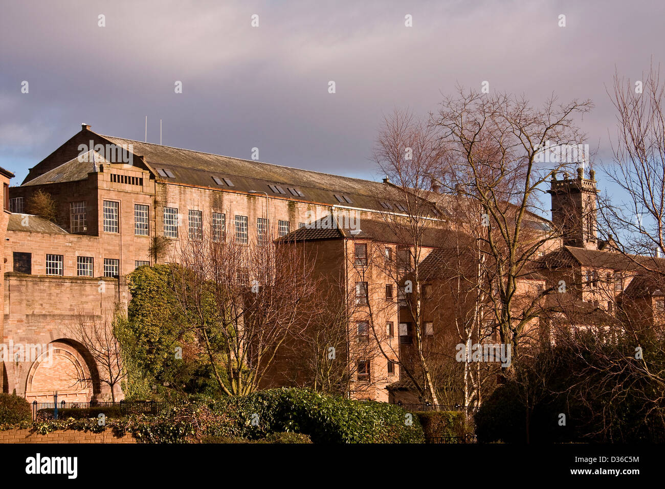 Scottish 1800`s Jute Mill owned by Baxter Brothers and is now a Listed ...