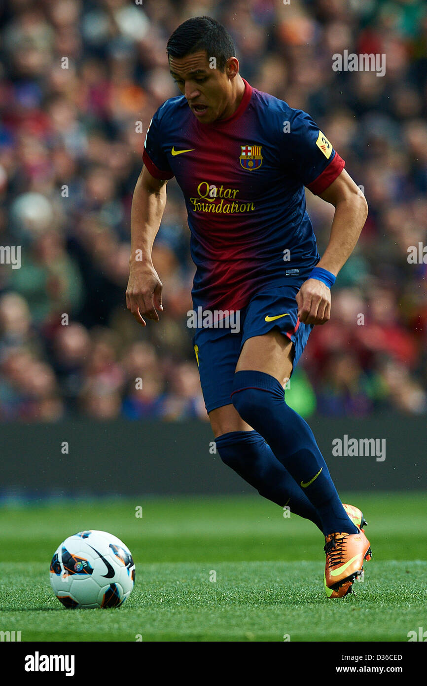 Alexis Sanchez (FC Barcelona), during La Liga soccer match between FC ...