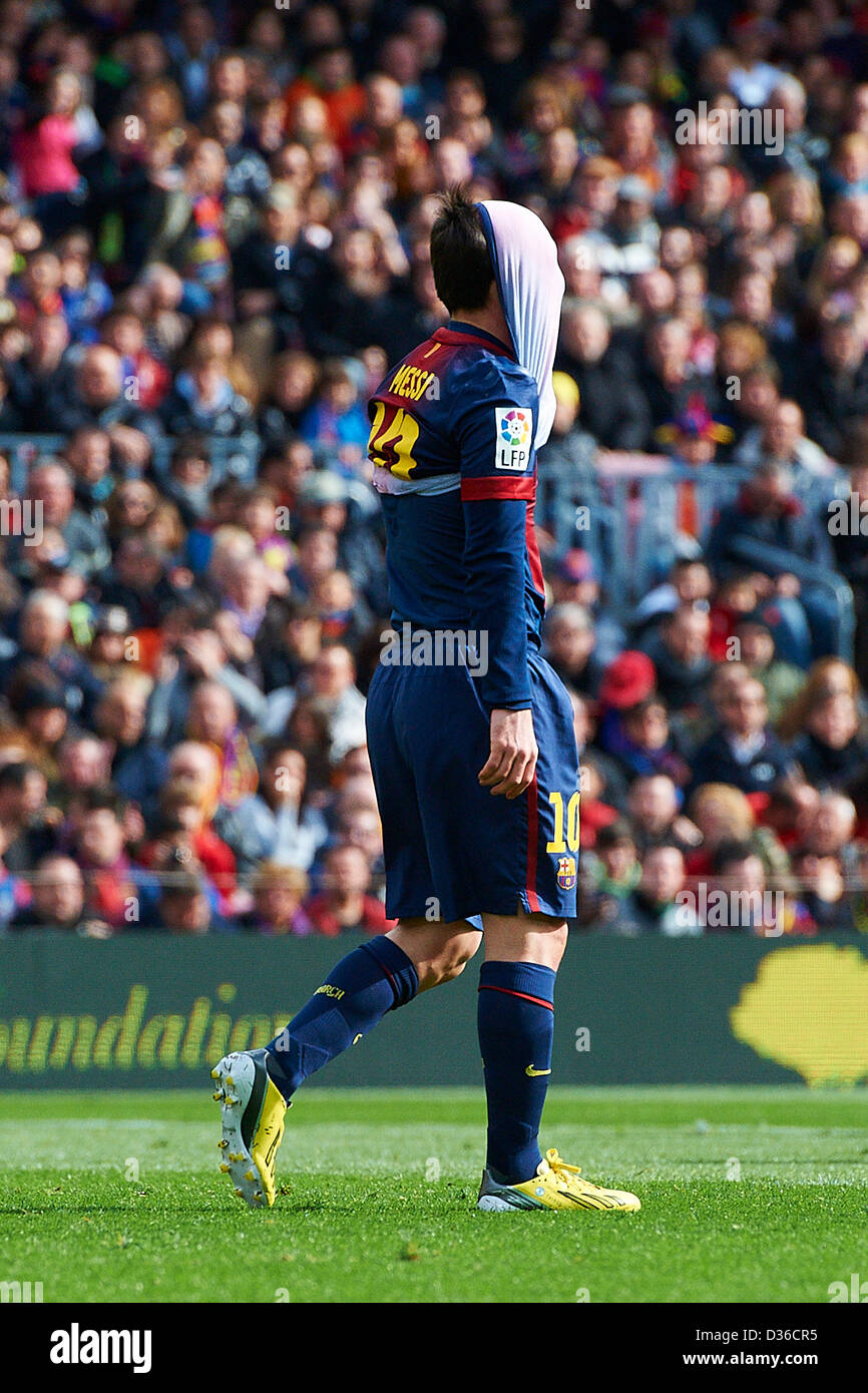 Lionel Messi (FC Barcelona), during La Liga soccer match between FC ...