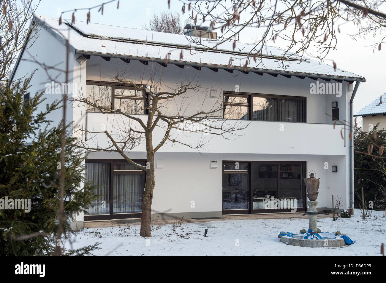 The previous residence of Pope Benedict XVI is pictured in Penrling ...