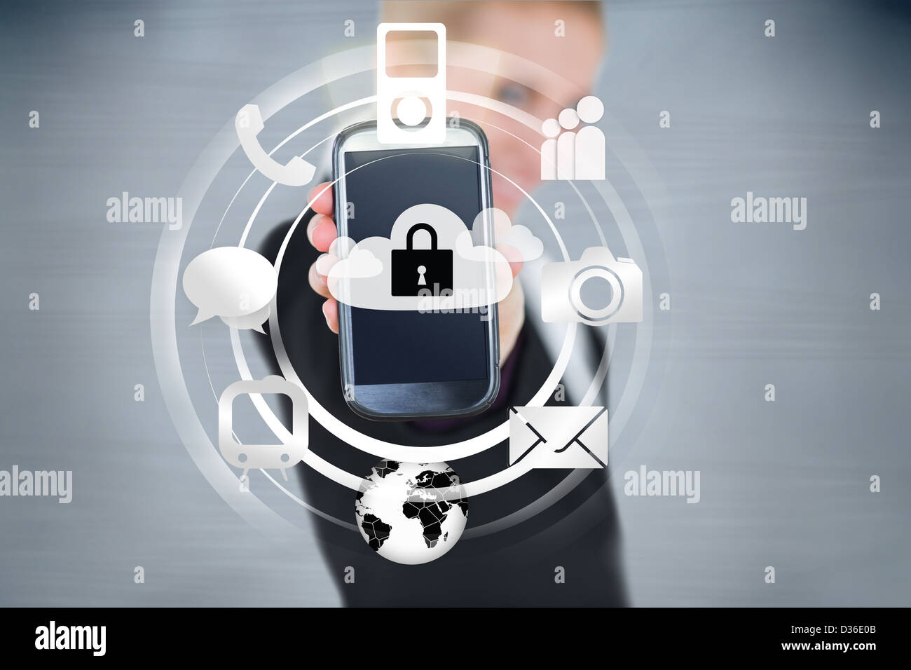 Locked phone hi-res stock photography and images - Alamy