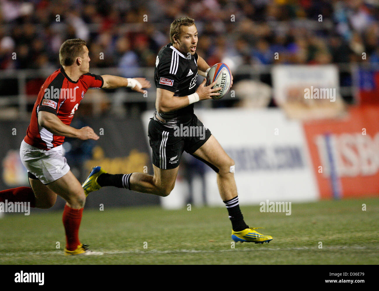 Las Vegas Nevada USA. 9th Feb, 2013. Tim Mikkelson (2) of New Zealand ...