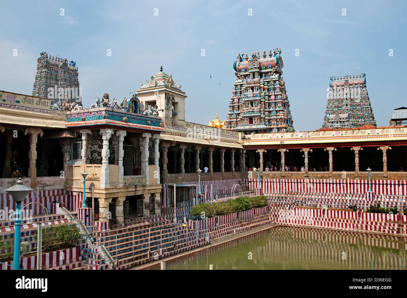 Sri Meenakshi Amman Temple Hindu ( dedicated to Parvati - Meenakshi ...