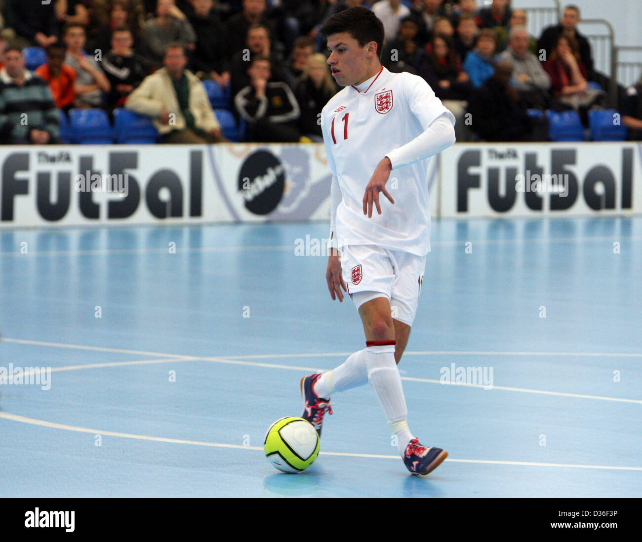 08.02.2013. Barking,England.Sam Murphy of England and Baku United ...