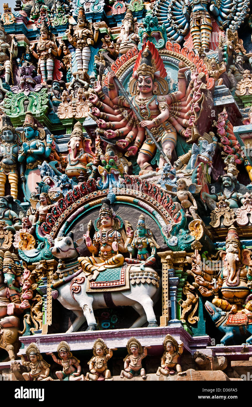 Sri Meenakshi Amman Temple Hindu ( dedicated to Parvati - Meenakshi ...