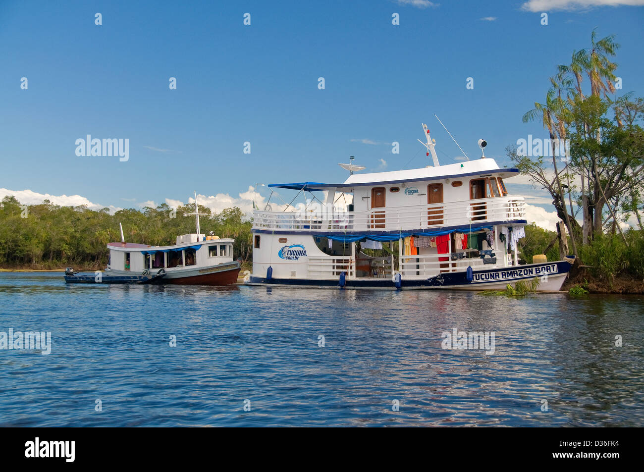 Amazon brazil boat river riverboat High Resolution Stock Photography ...