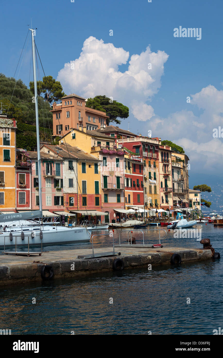 Portofino- beautiful seaport in Italy Stock Photo - Alamy