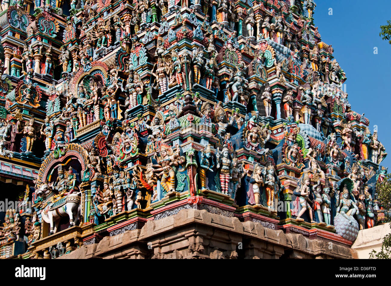 Sri Meenakshi Amman Temple Hindu ( dedicated to Parvati - Meenakshi ...