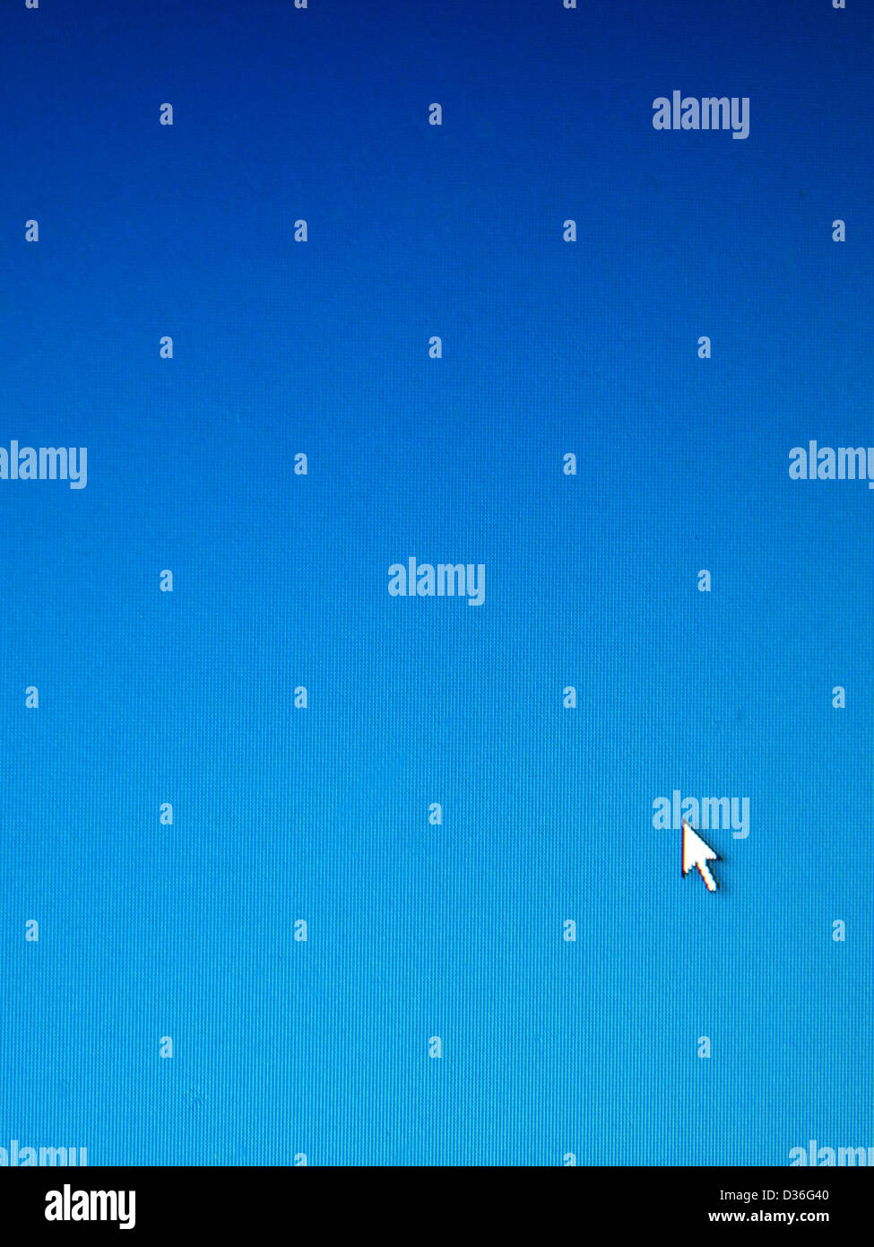 computer arrow on screen, macro Stock Photo - Alamy