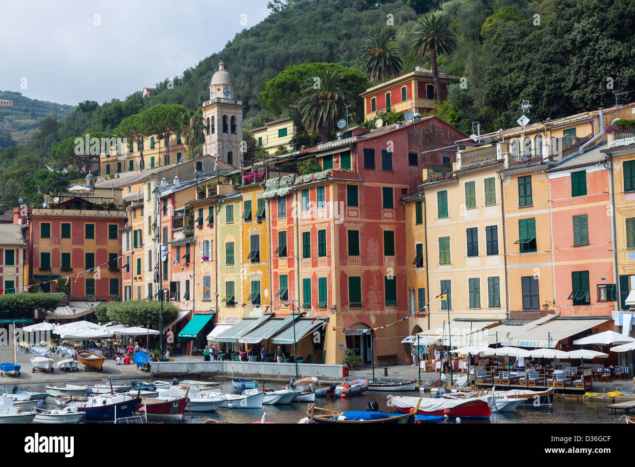 Portofino- beautiful seaport in Italy Stock Photo - Alamy