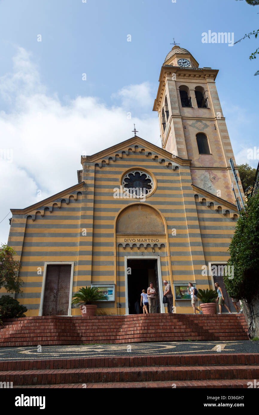 Portofino- beautiful seaport in Italy Stock Photo - Alamy