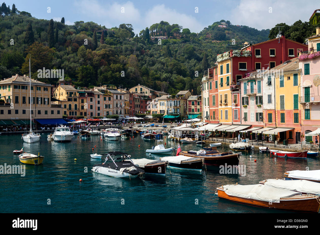 Portofino- beautiful seaport in Italy Stock Photo - Alamy
