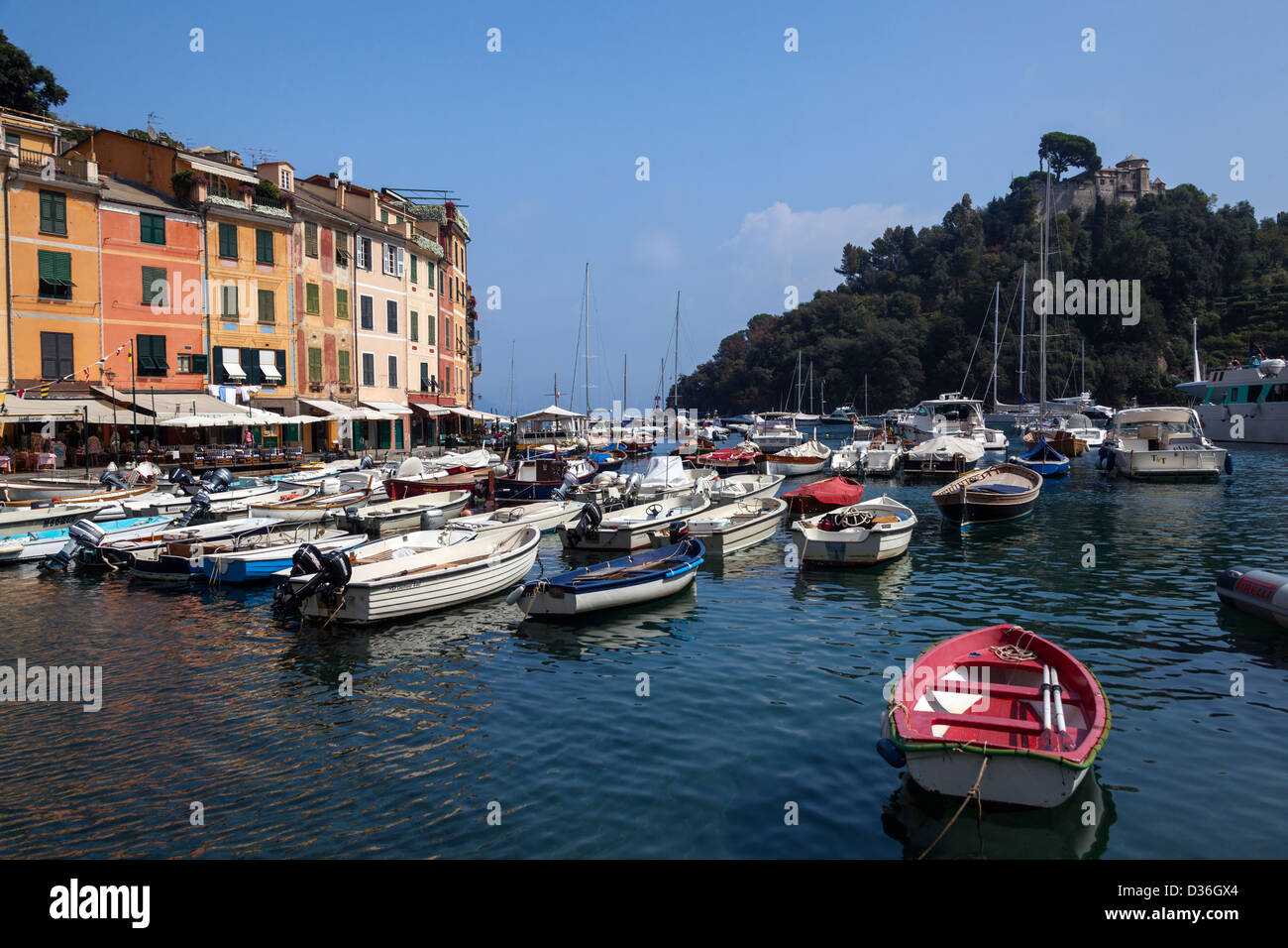 Portofino- beautiful seaport in Italy Stock Photo - Alamy
