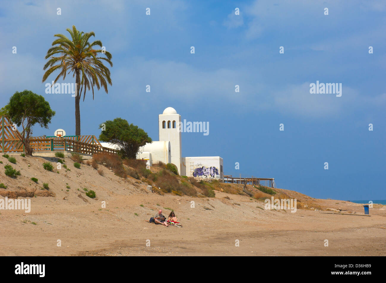Mojacar, Beach, Almeria Province, Andalusia, Spain, Europe Stock Photo ...
