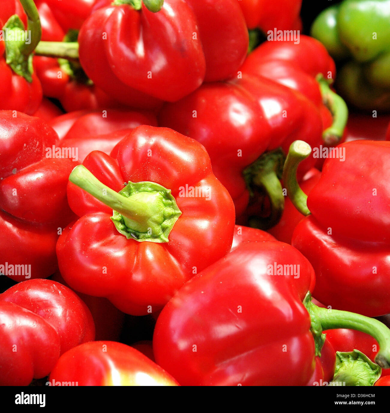 Fresh Bell Pepper Stock Photo - Alamy