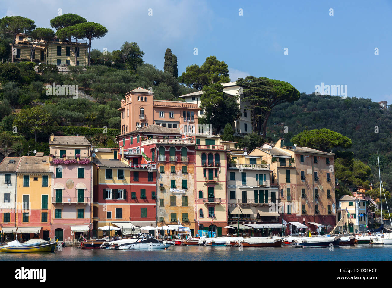 Portofino- beautiful seaport in Italy Stock Photo - Alamy